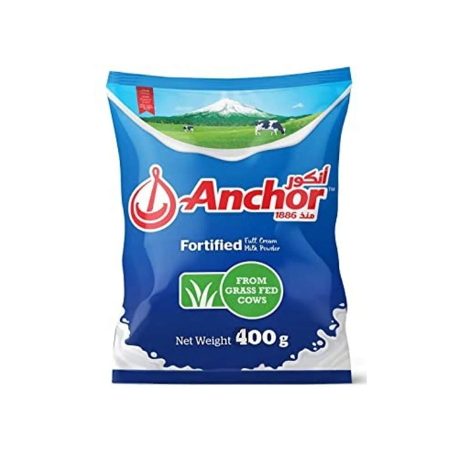 ANCHOR MILK FULL CREAM 400 GM POUCH