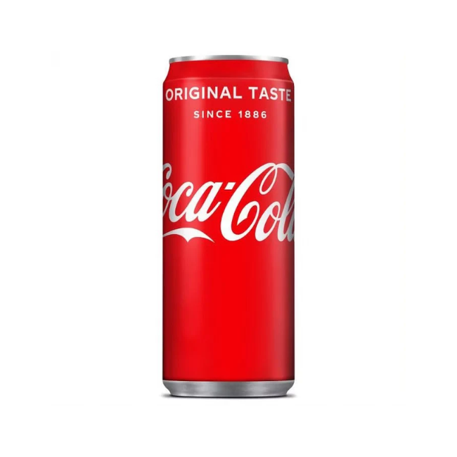COCA COLA 330 ML SLEEK CAN