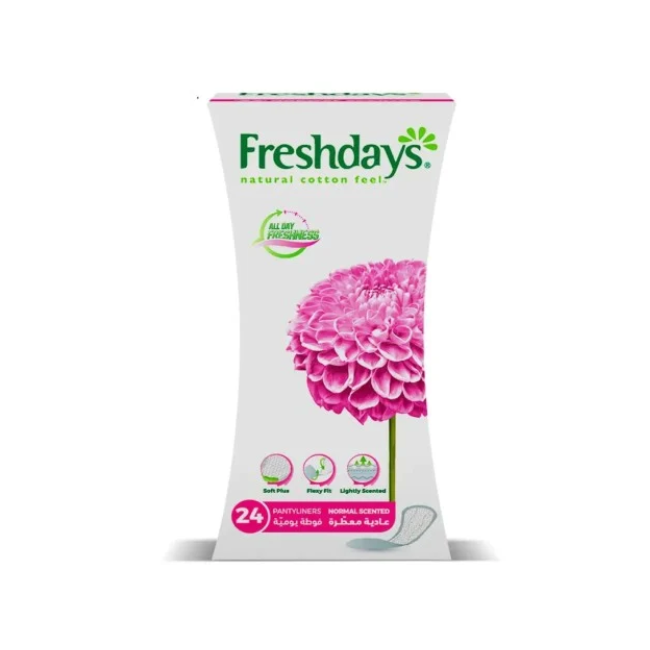 FRESH DAYS NAPKINS NORMAL 24