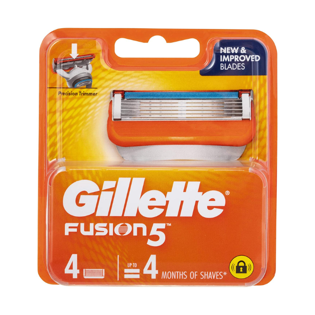 Gillette Fusion Cartridge 4 pcs
