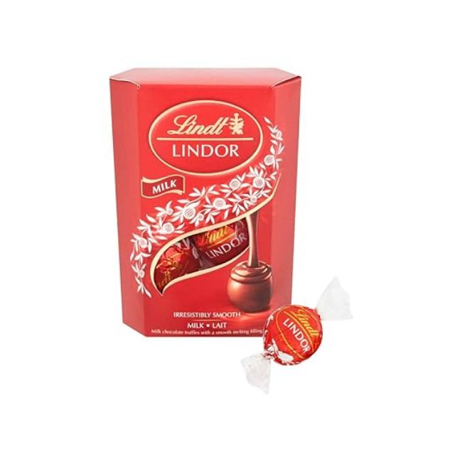 LINDOR MILK CORNET 50GM