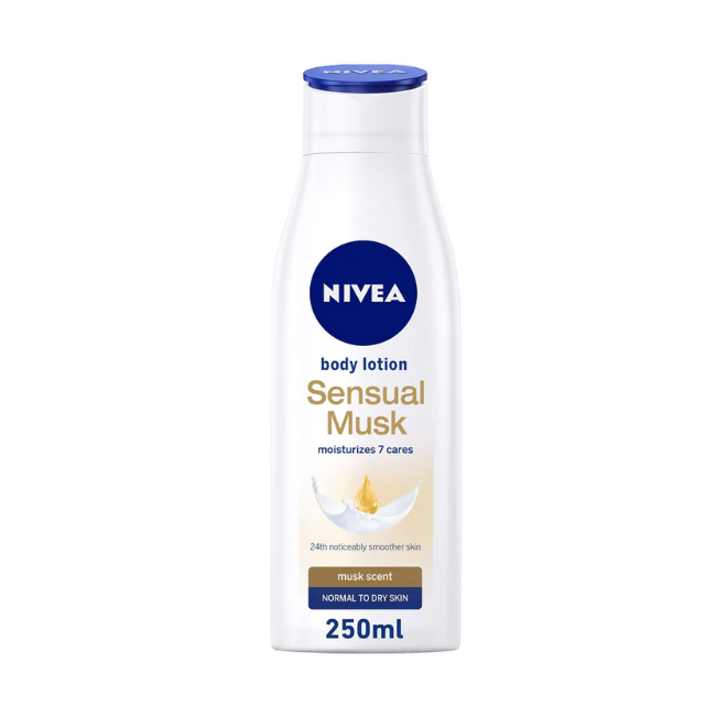 NIVEA SENSUAL MUSK MOISTURIZES 250ML