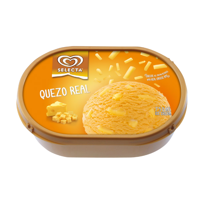SELCTA QUEZO REAL ICE CRM 750 ml