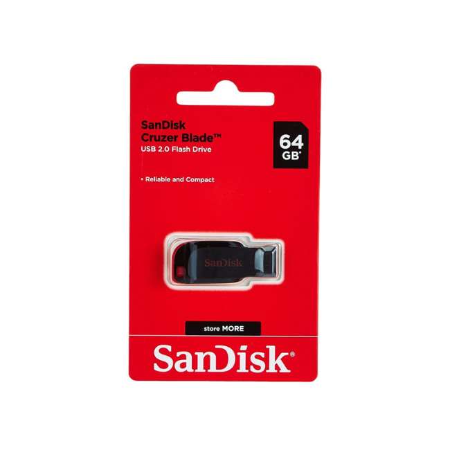 Sandisk Cruzer Blade 64Gb Flash Drive