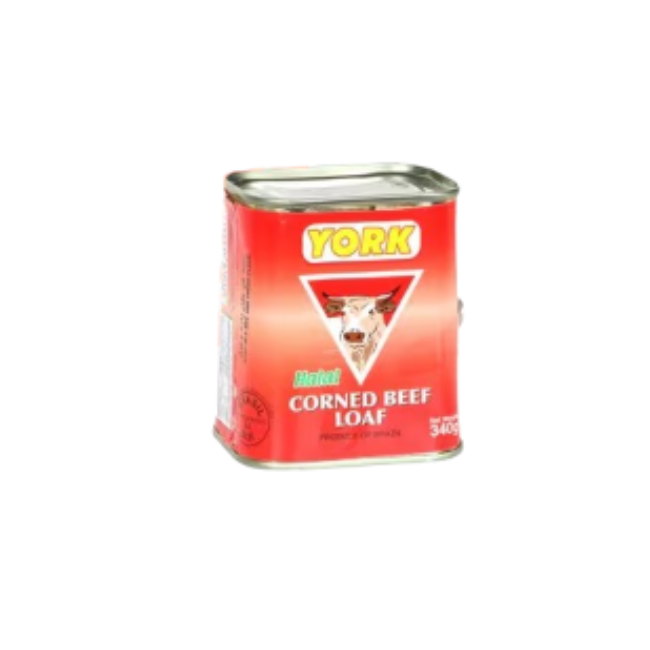 York Corned Beef Loaf Halal 340G