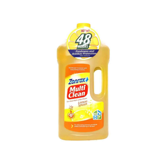 ZONROX MULTI CLEAN LEMON SPLASH900ML